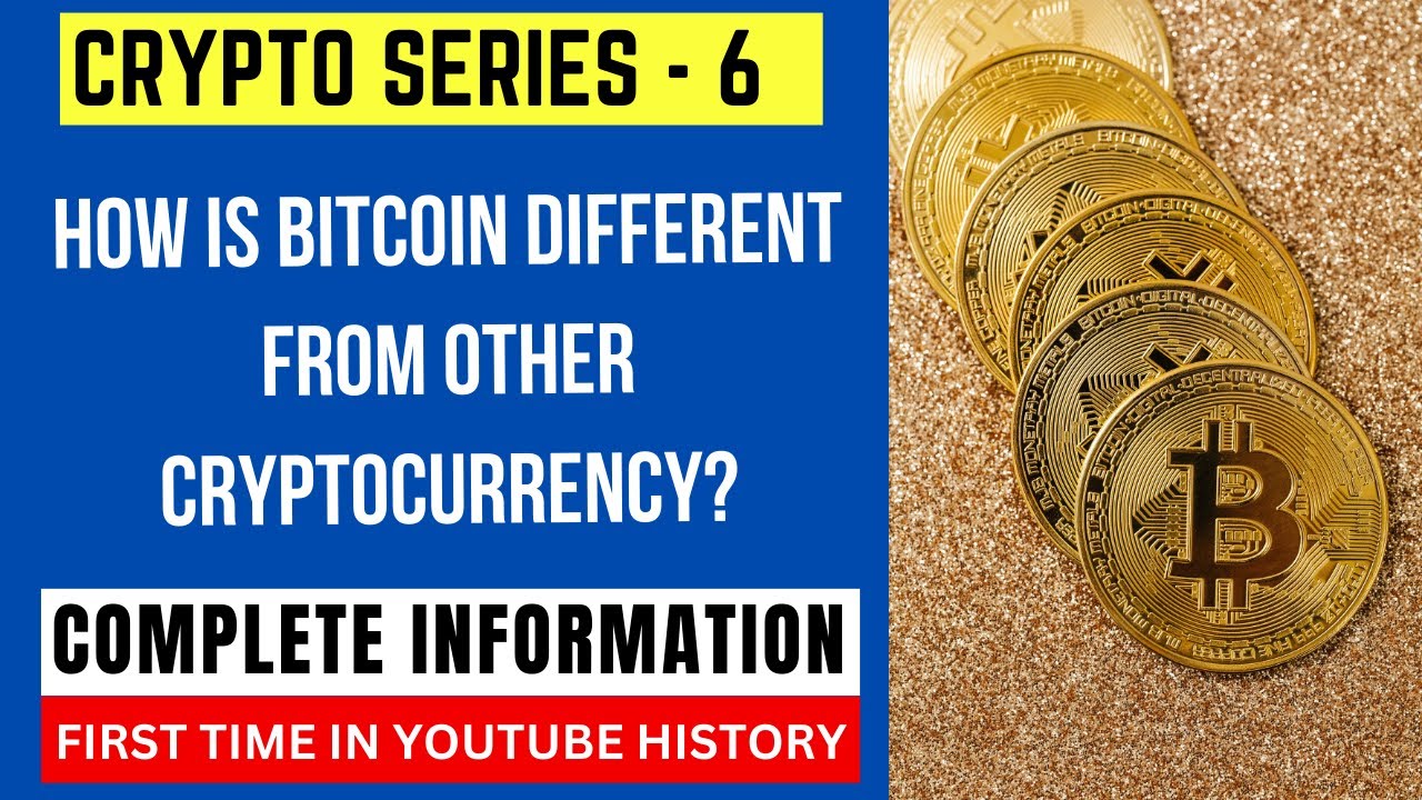 Bitcoin vs. Other Cryptocurrencies: Uncovering the Differences | Mining ...