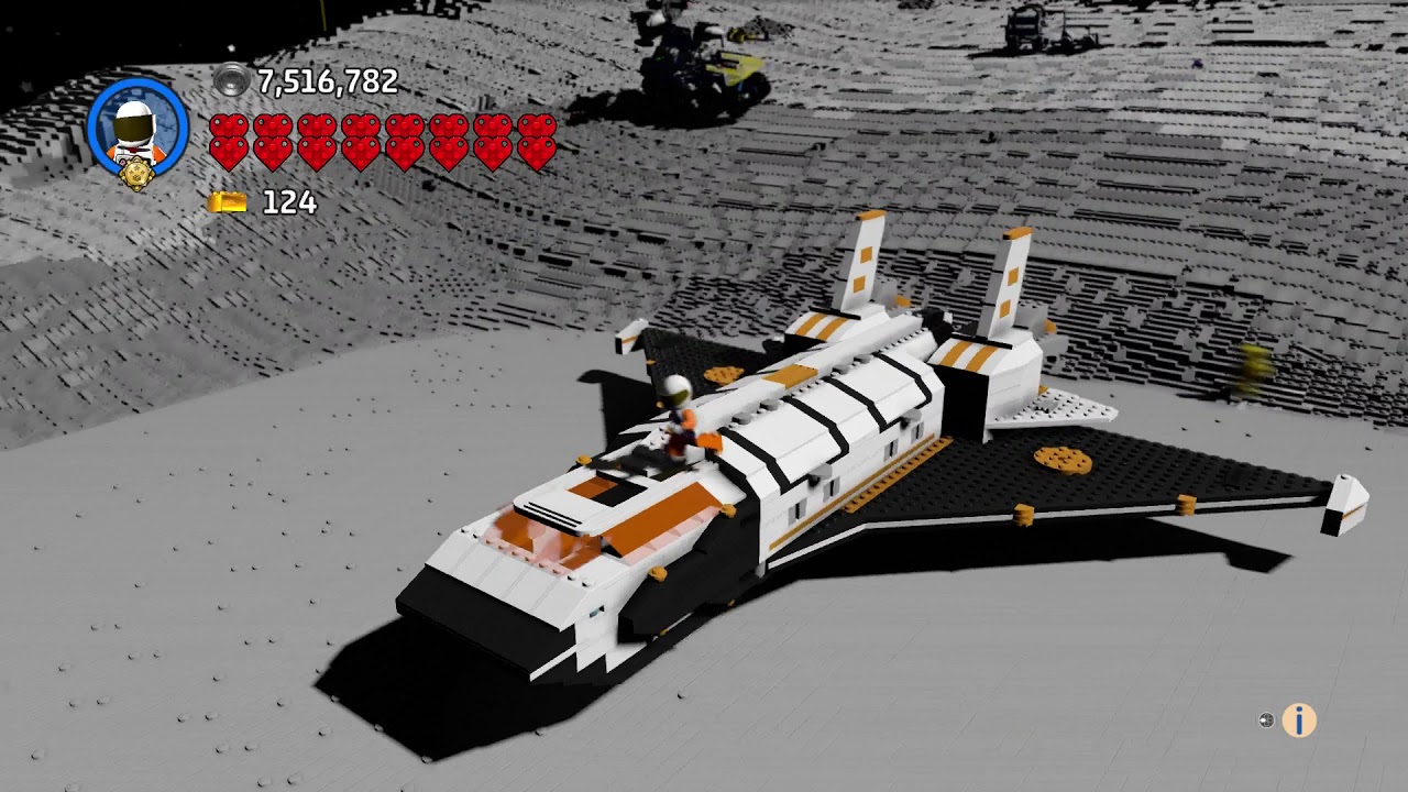 Mars Research Shuttle - City - Lego Worlds - YouTube