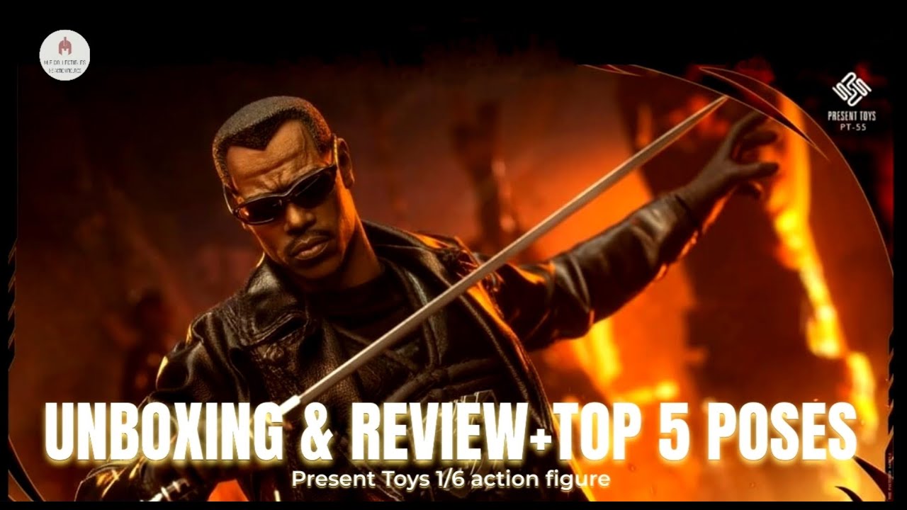 Blade 2 1/6 Scale Figure Present Toys Unboxing & Review + Top 5 Poses ...