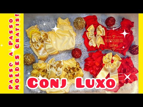 calçinha Bunda Rica e Top, Conjunto Pra BêBê,Faça E venda !💛❤