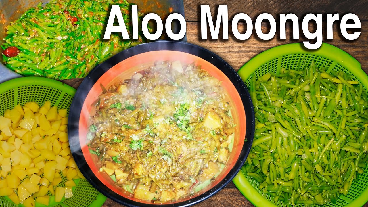 Aloo Moongre Recipe | Grandma Style Cooking | Quarantine Activities ...