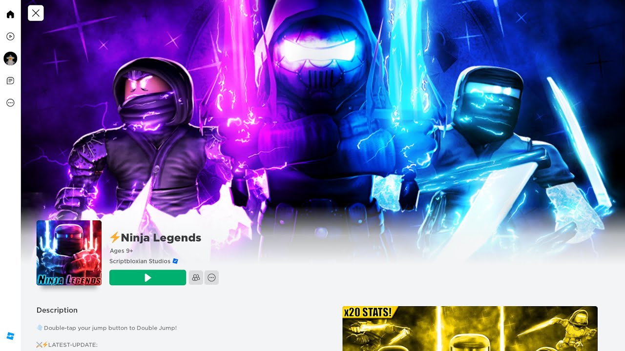 Roblox game review - Ninja Legends - YouTube