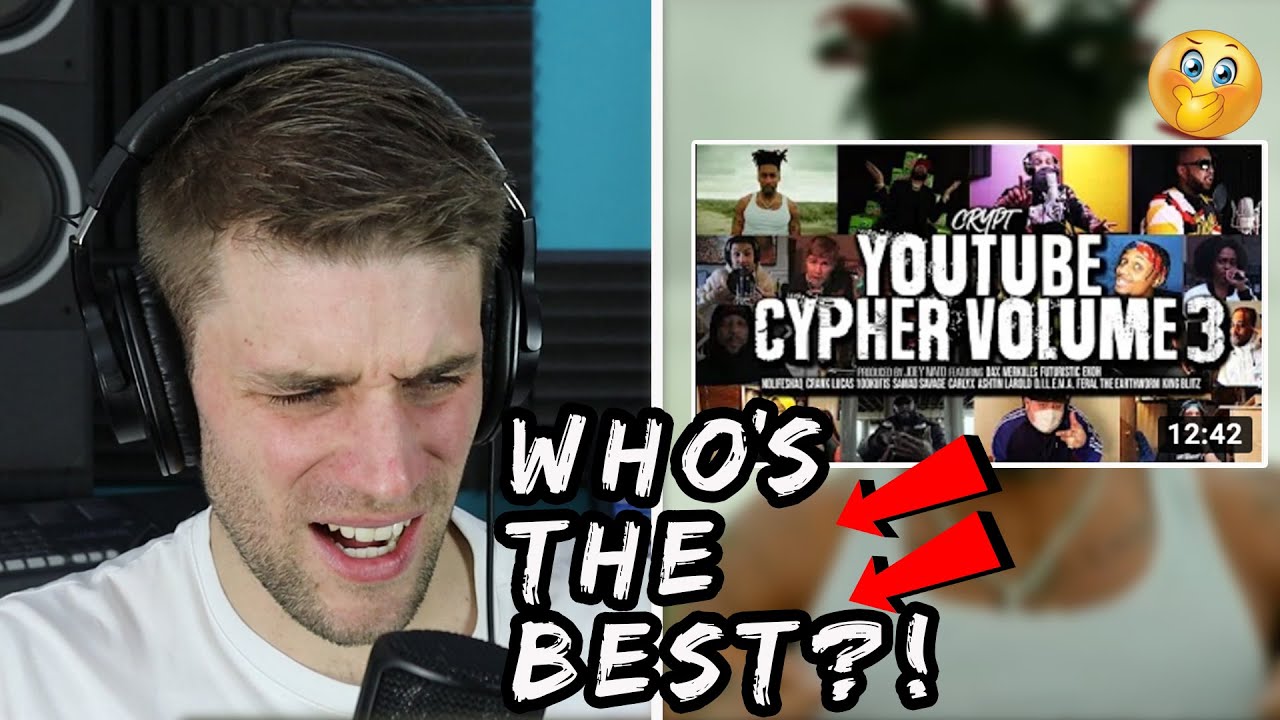 Crypt Youtube Cypher Vol. 3 DISSECTED!! | THE FULL BAR BREAKDOWN Pt. 1 ...