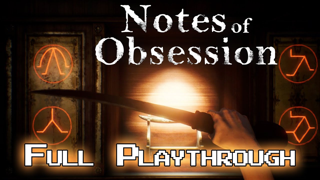 New Horror Game! | Notes Of Obsession Gameplay & Commentary | Free Game ...