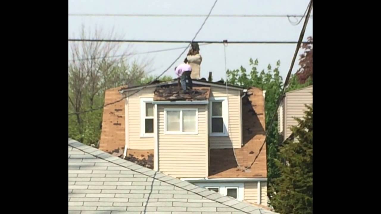 DIY Roofing Fail - YouTube