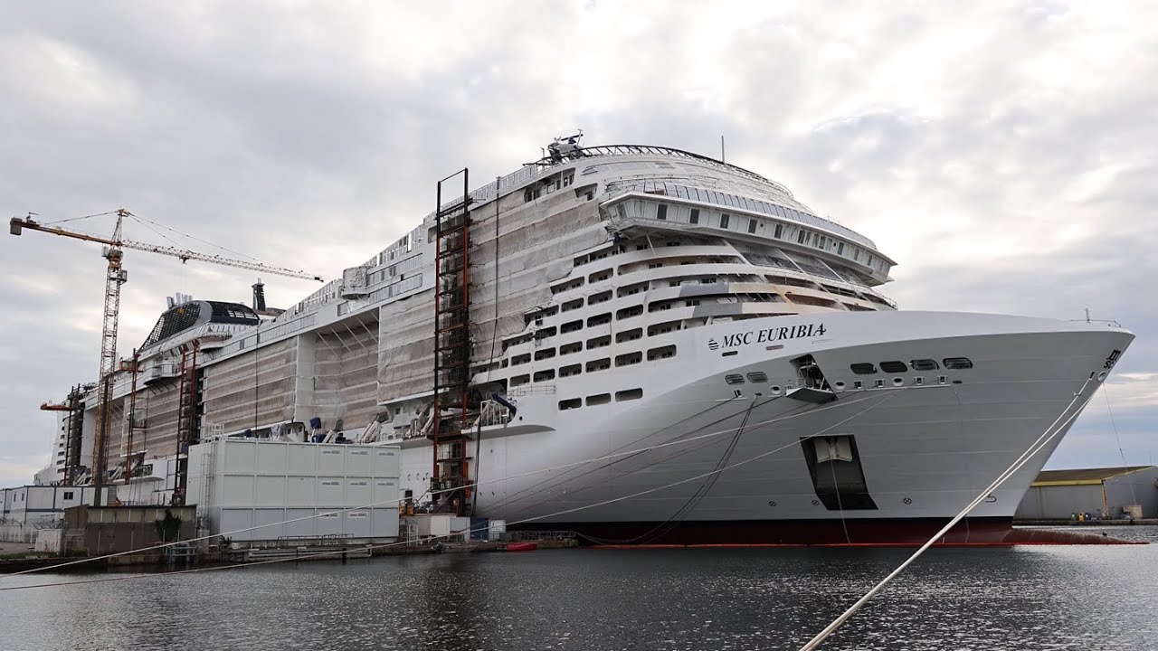 A new Goddess is Rising | MSC EURIBIA under outfitting at Chantiers de ...