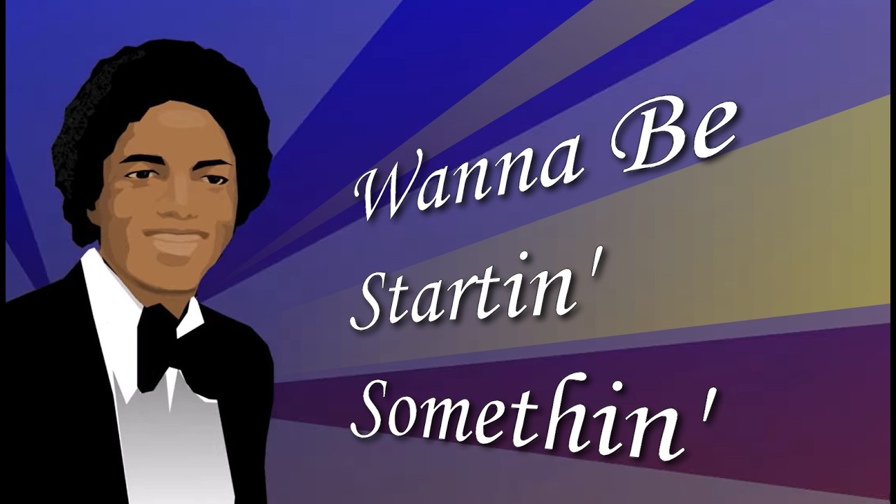 Michael Jackson- Wanna Be Startin' Somethin'(animated film) - YouTube