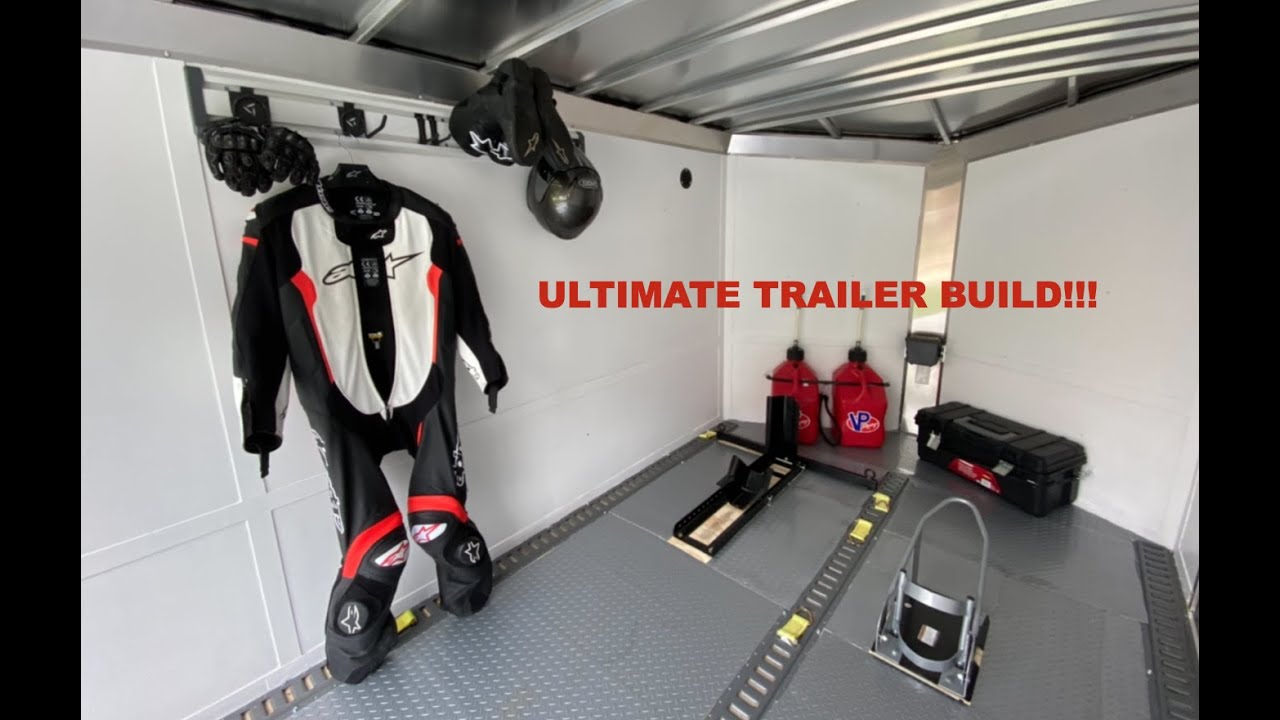 ULTIMATE Track Day Trailer Build - YouTube