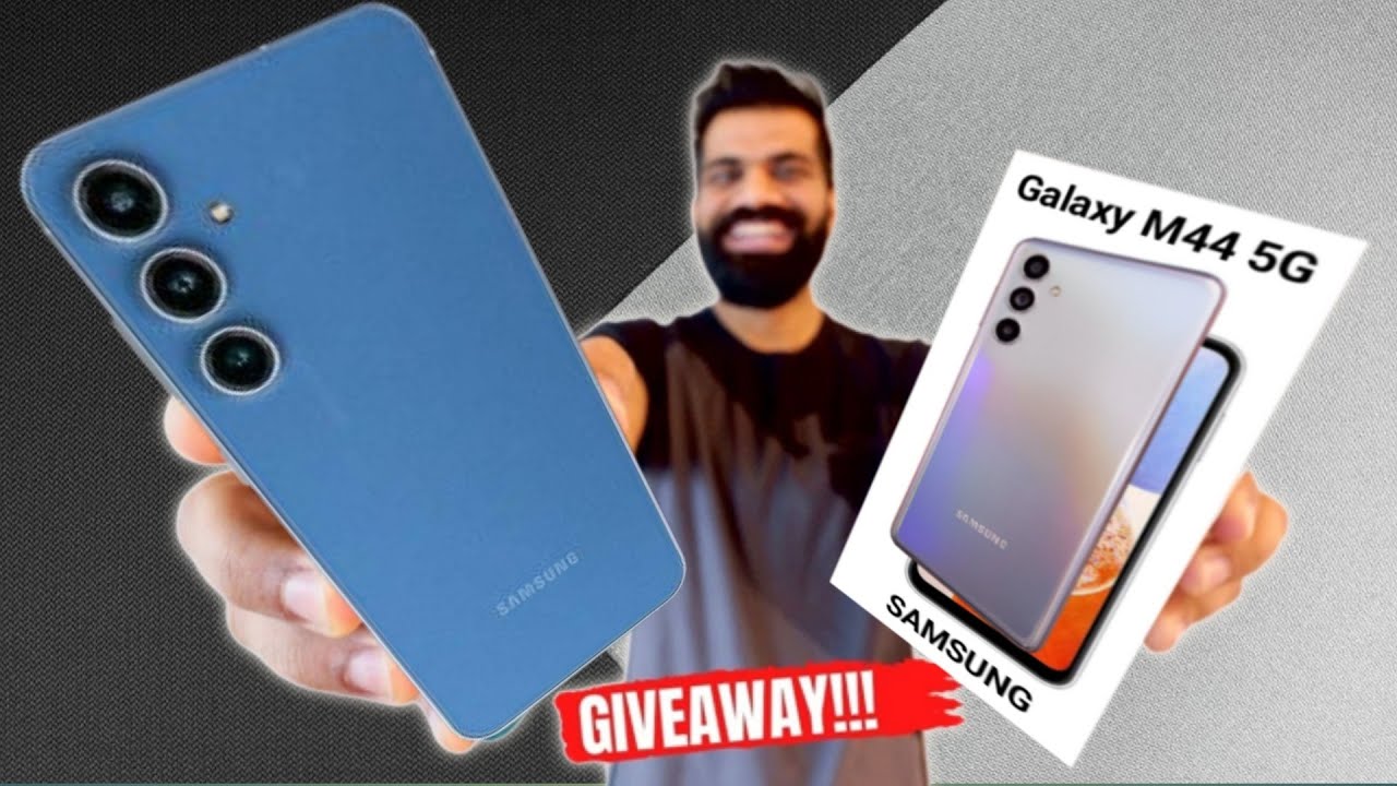 Samsung Galaxy M44 5G Unboxing & first impression - YouTube