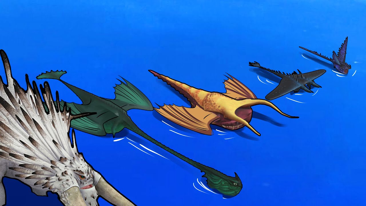 TOP 10 Biggest Tidal Class Dragon in How To Train Your Dragon - YouTube