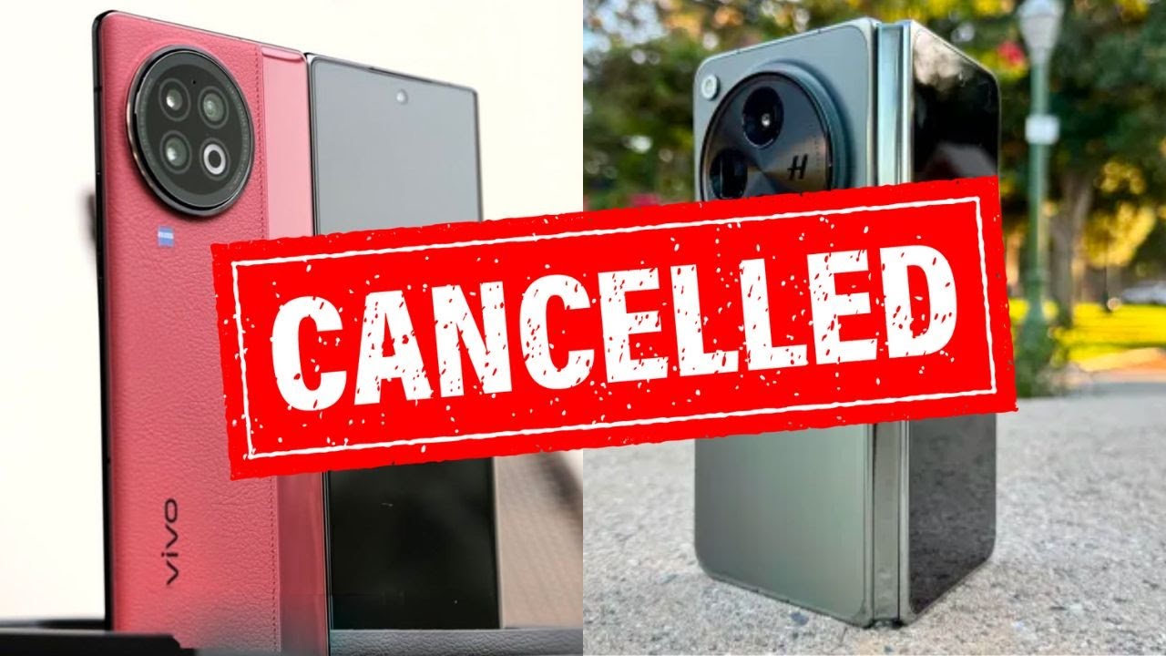 Vivo X Fold 3 Pro /OPPO Find N4 - CANCELLED?! - YouTube