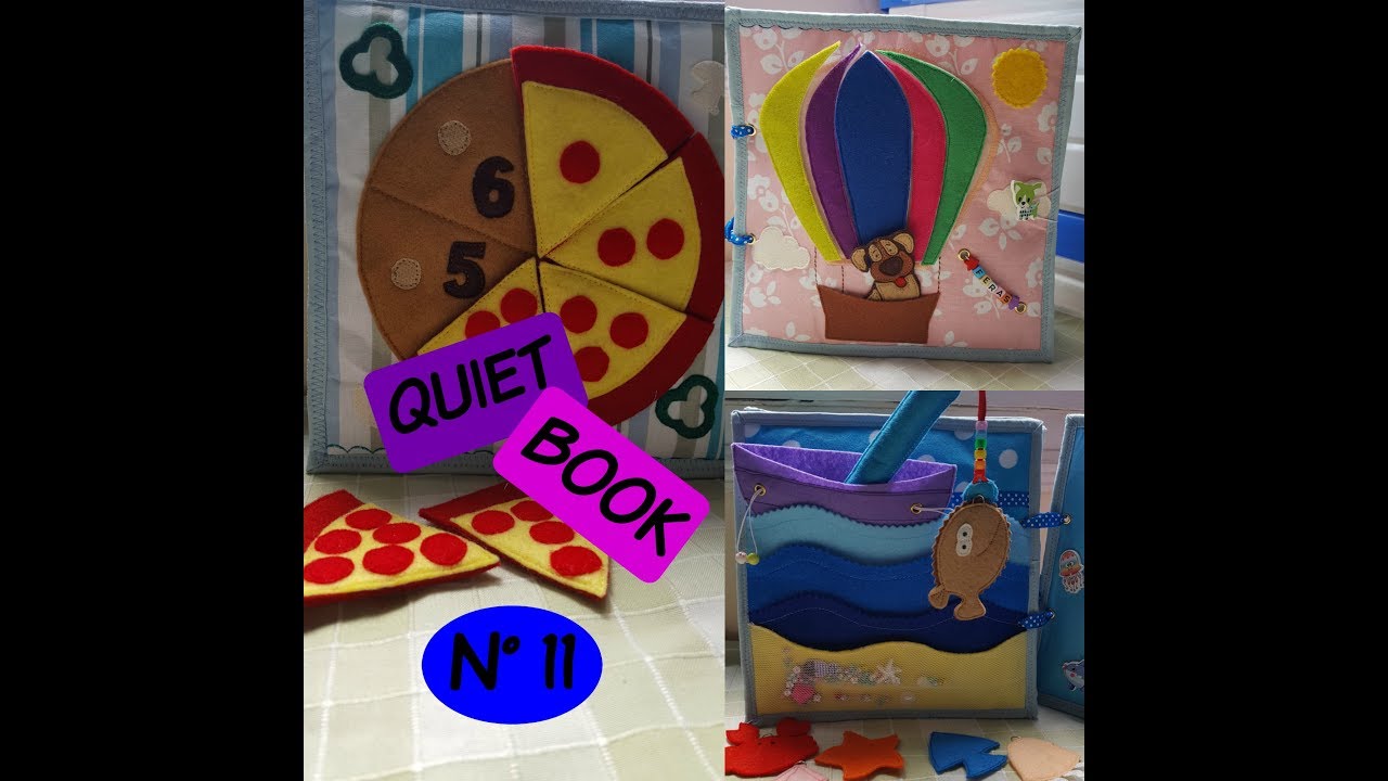 Done books / Quiet Book N11 - YouTube