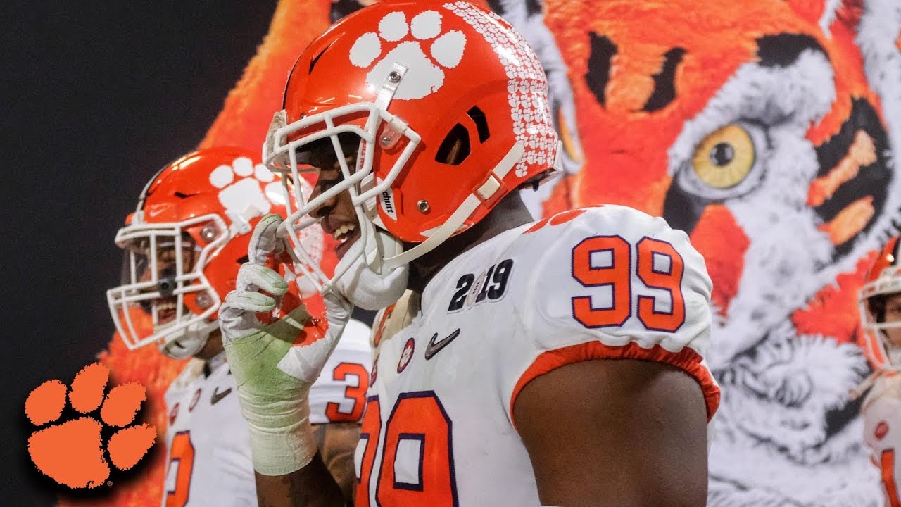 Clemson DE Clelin Ferrell Top Plays 2018 - YouTube