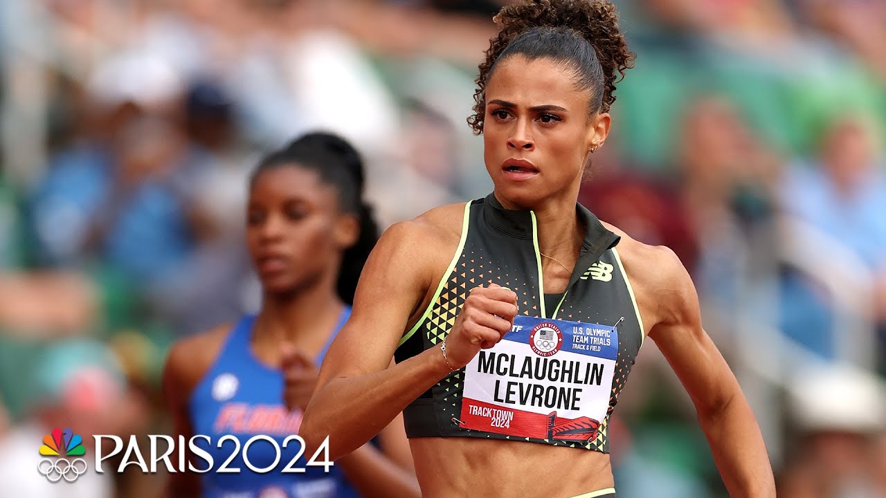 Sydney McLaughlin-Levrone CRUSHES THE FIELD in first round 400m hurdles ...