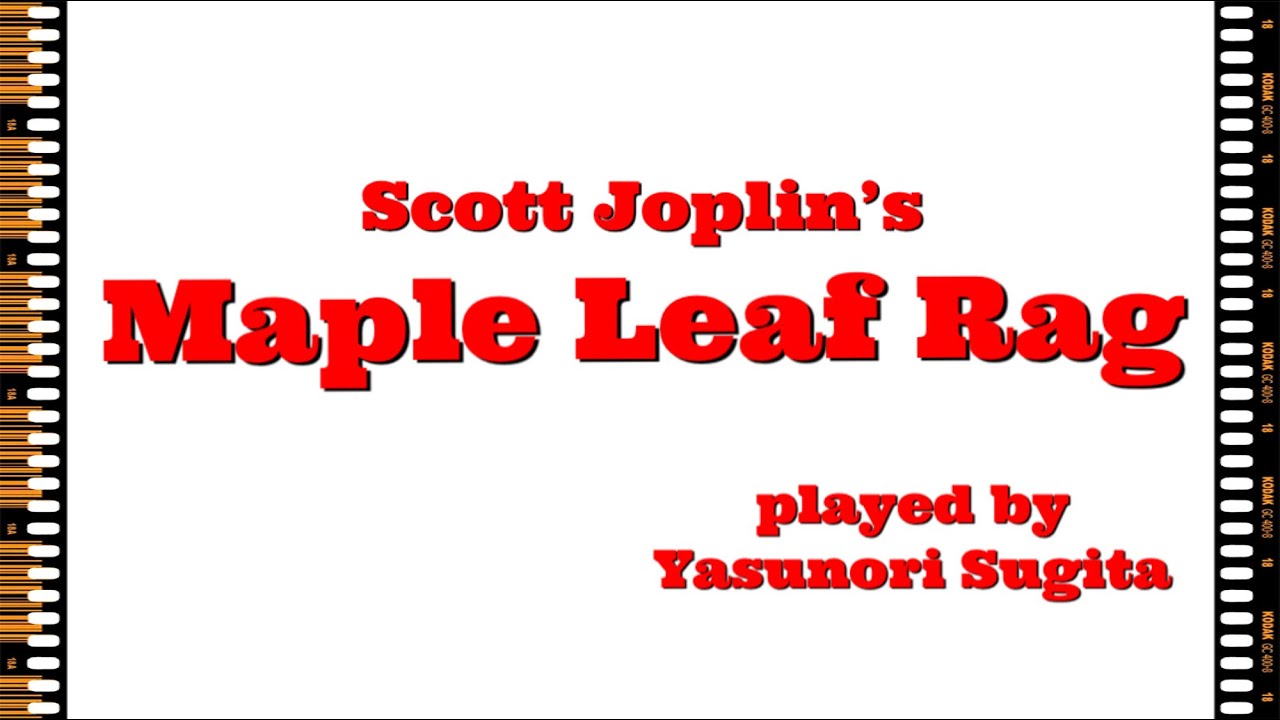 Maple Leaf Rag - YouTube