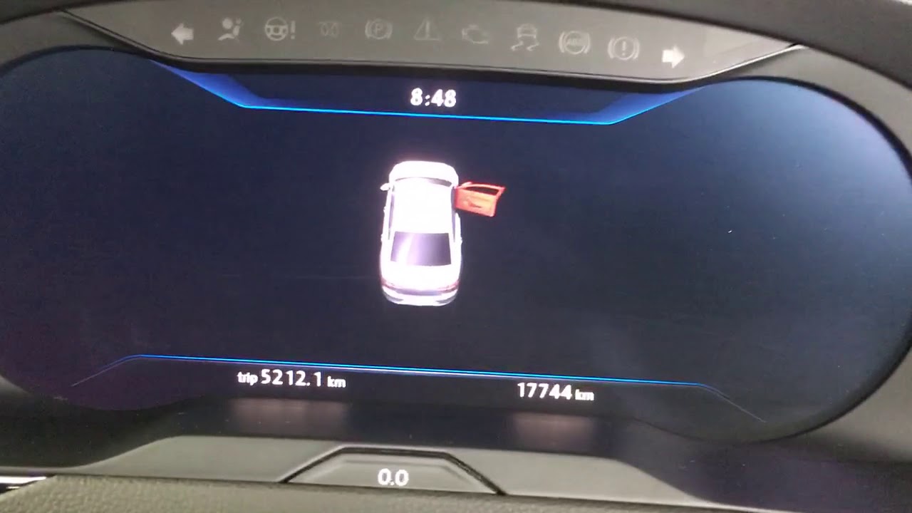 Welcome Animation Screen | VW Active Info Display - YouTube