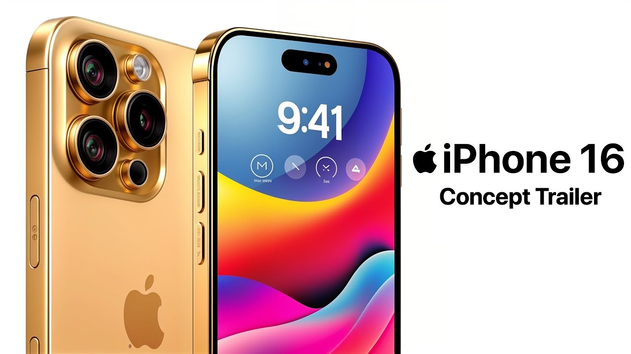 iPhone 16 Pro Concept Trailer | DrTech - YouTube