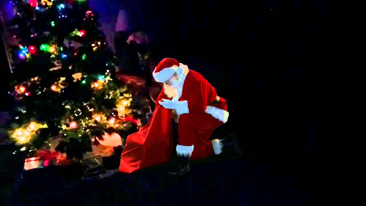 Santa searching for gifts - YouTube