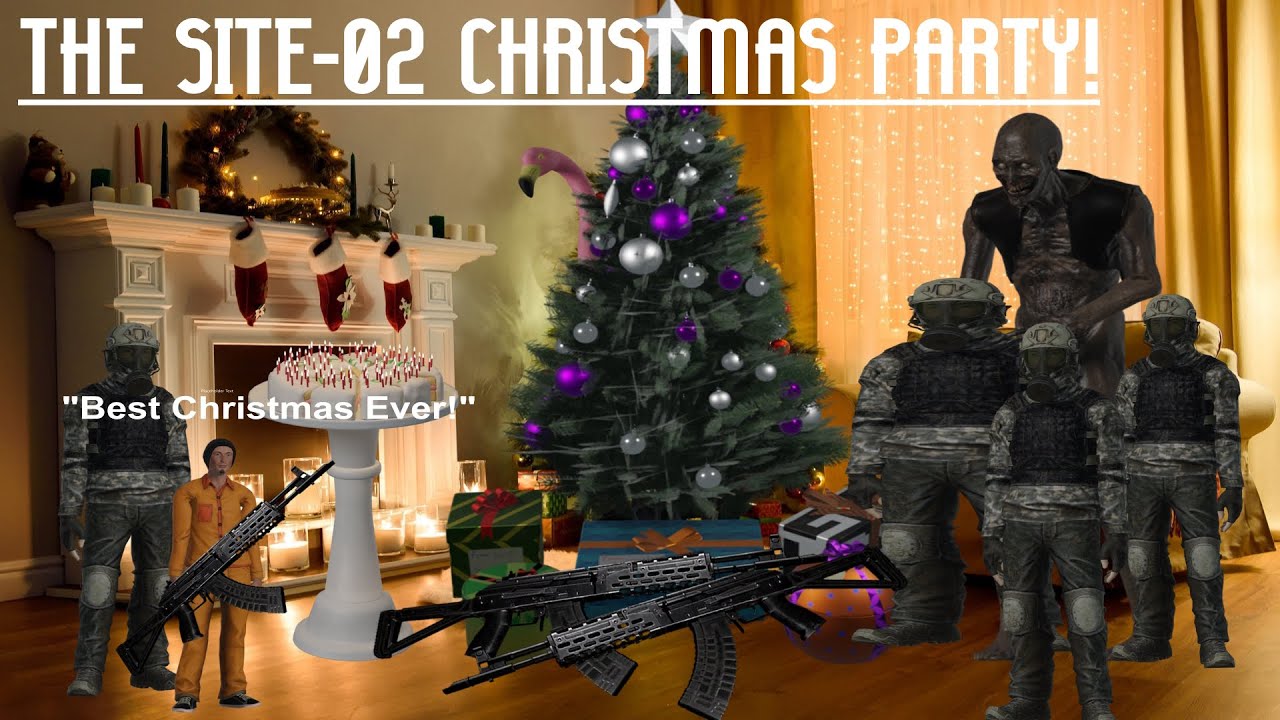 THE SITE-02 CHRISTMAS PARTY! [SCP: Secret Laboratory] - YouTube