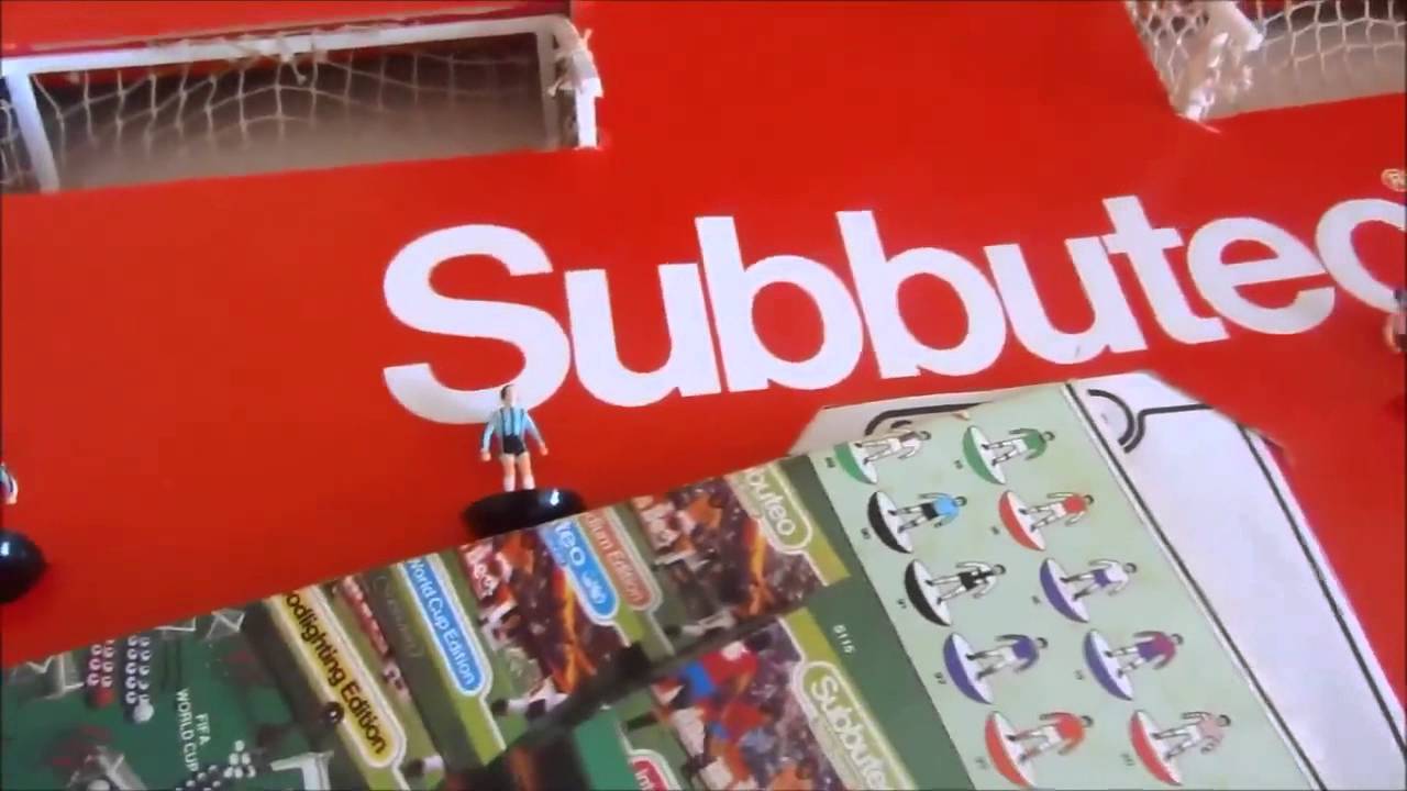 Subbuteo Indoor Edition | www.collectingsubbuteo.com - YouTube