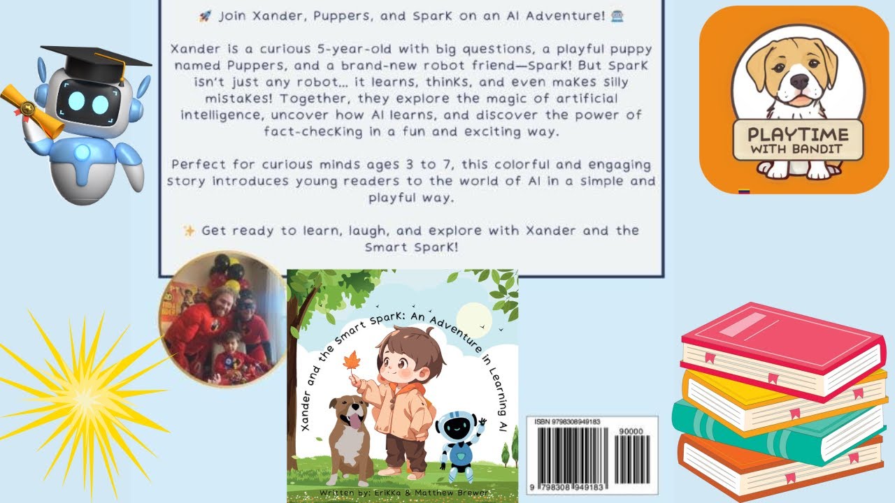 KIDS ITS READING TIME WITH XANDER & BANDIT! XANDER AND THE SMART SPARK ...