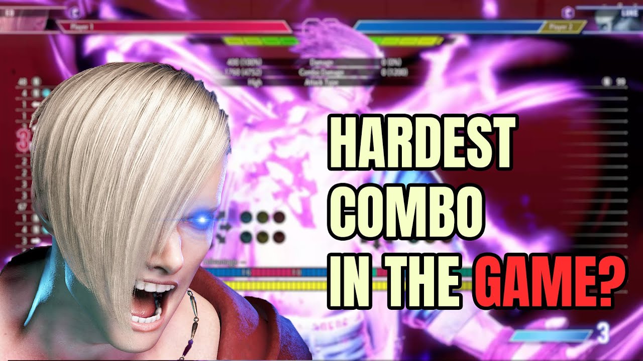 HARDEST COMBO IN SF6? | Ed combo guide - YouTube