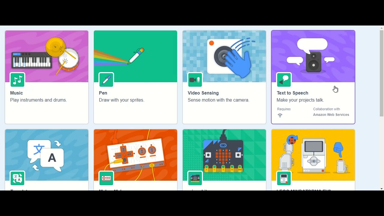 How to add Text To Speech In scratch (Easy Tutorial). - YouTube