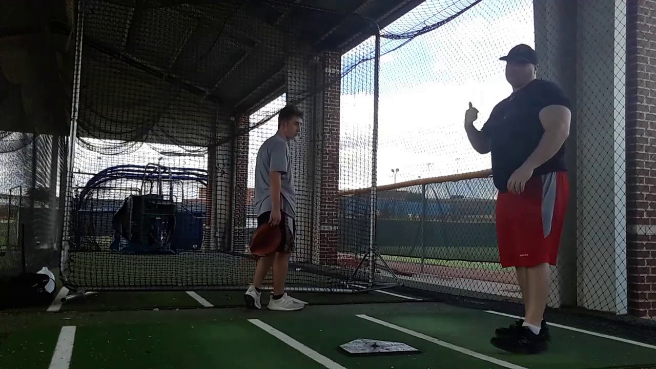 Christian- (Catching) Throwdown to 2B: Front Knee Pre-Movement - YouTube