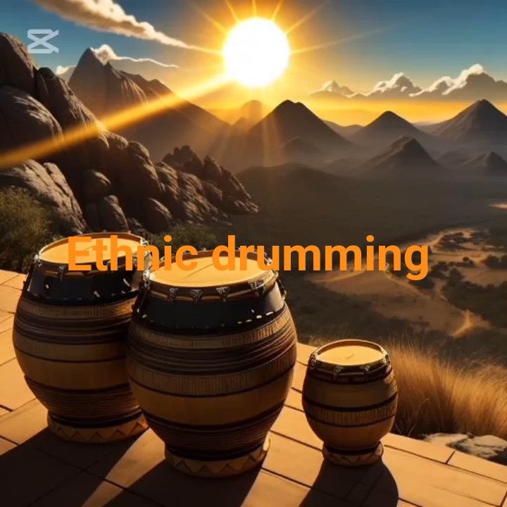 ethnic drumming #drums #rhythms #drumrythm #djembedrum #djembe - YouTube