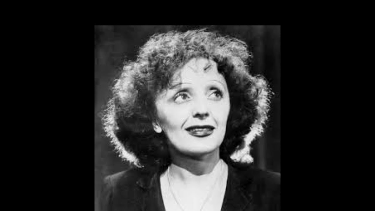 Edith Piaf - Rien De Rien - YouTube