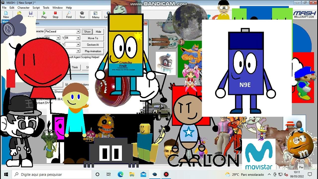 Test 4 (Too Much MsAgent Character!!!) - YouTube