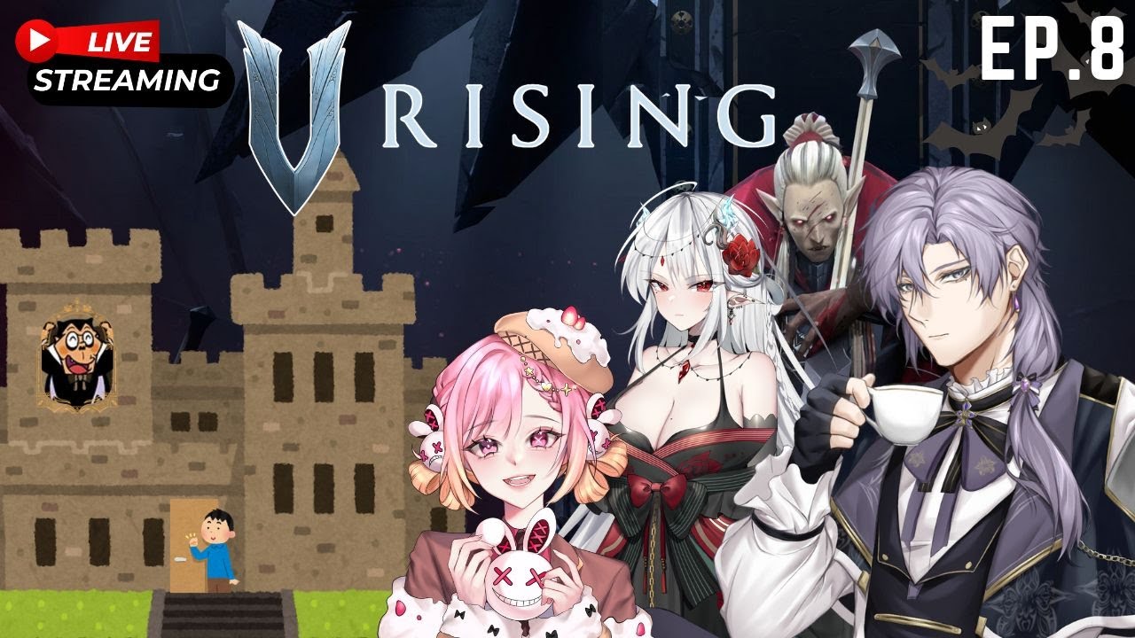 (🔴Live)【V Rising】EP.8 แวะเยี่ยมท่านเคาท์แดร็กคูล่า(ต๊อก) Ft.Vtubers - YouTube