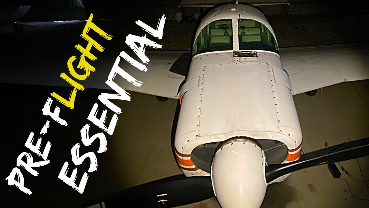 Critical Airplane PRE-FLIGHT Inspection Tool - YouTube