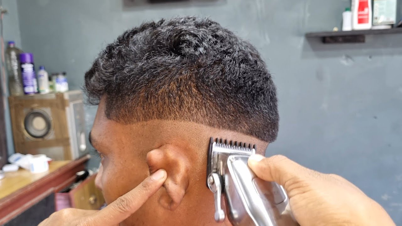 Haircut Tutorials/ How to Do a Mid Fade / Crop Top / Step By Step - YouTube