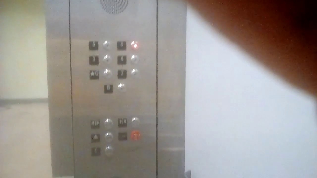 Dover Hydraulic Elevators @ Civic Center Ramp - Rochester, MN - YouTube