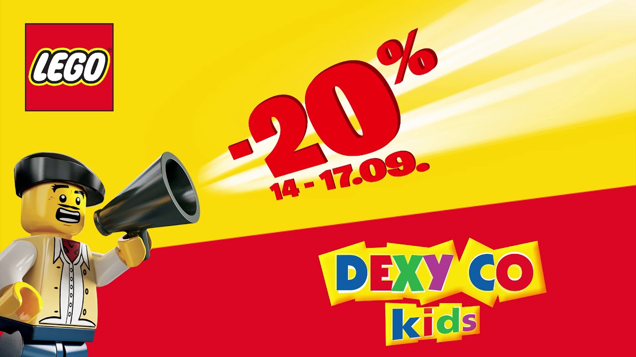 Velika LEGO zabava u Dexy Co Kids-u! - YouTube