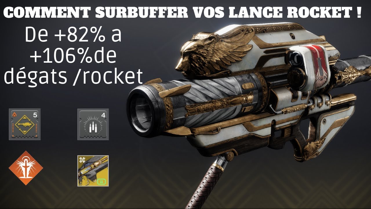 Guide BUFFER votre DPS au lance rocket entre 82% a 106% ! - YouTube
