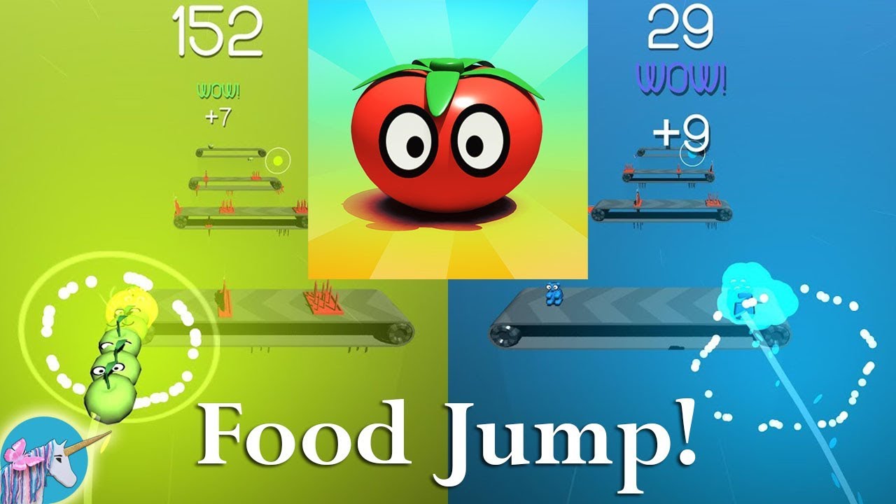 Food Jump gameplay - YouTube
