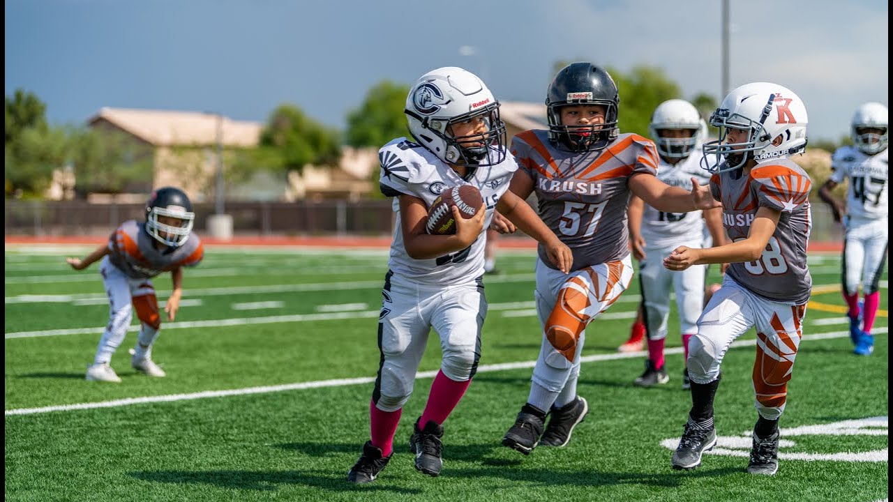 NYS Phoenix Tackle 10/15/22 8u Division West Valley Cardinals vs AZ ...