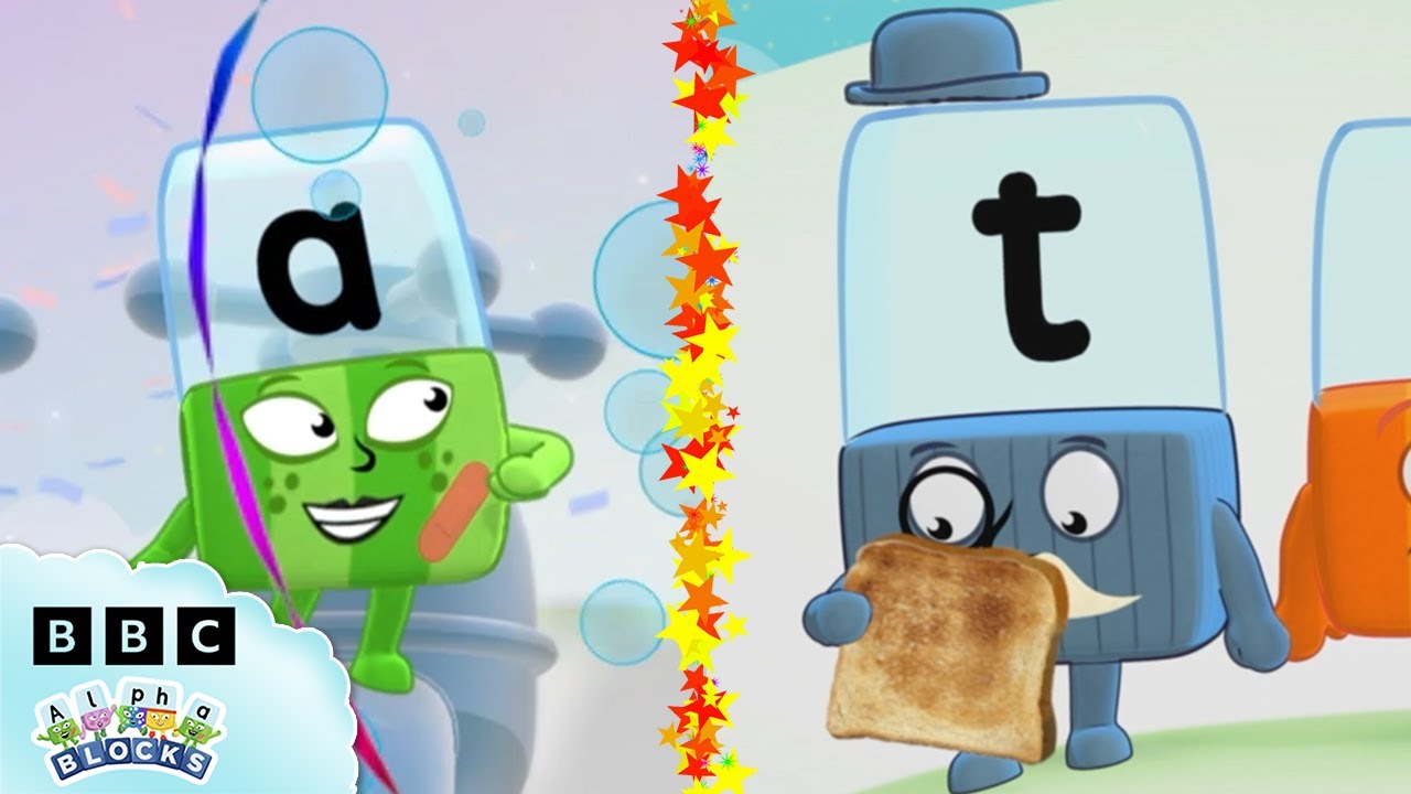 🍎 Foodie Feasts and Delicious Drinks! 🍞 | Reading for Kids | ABC ...