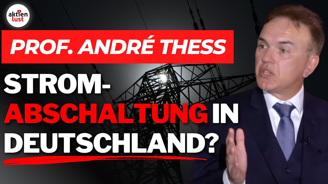 Stromabschaltung in Deutschland? Prof. André Thess zeigt Lösungswege ...