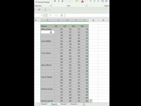 How to Fill blank cell in Excel #shortsviral #shortvideo#shorts_ #excel#exceltricks #exceltips# ...