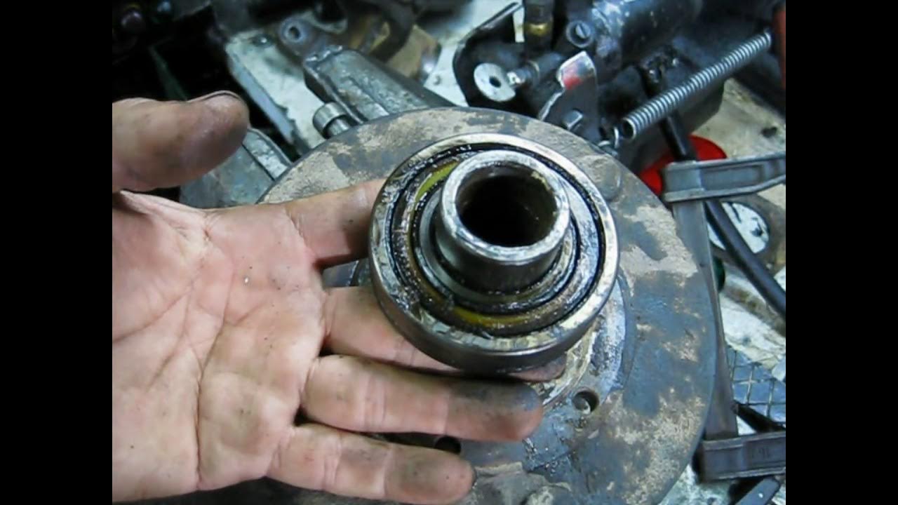 Changer un roulement roue avant sans presse - YouTube