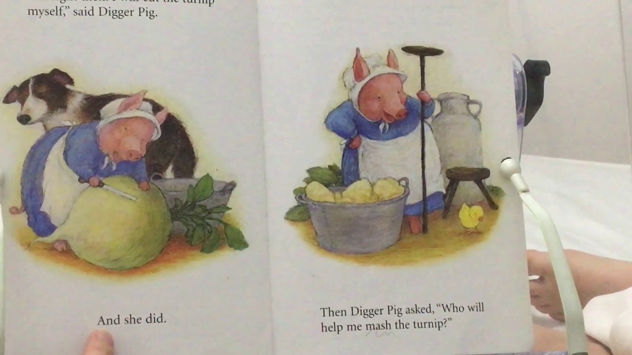 Green light readers 2 - Digger pig and the turnip - YouTube