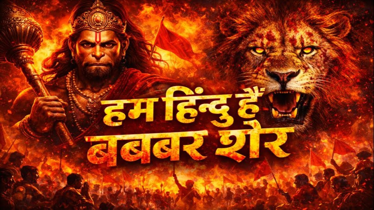 हम हिन्दू हैं बब्बर शेर 🦁 | Powerful Hindu Pride Anthem | AB CINEMA ...