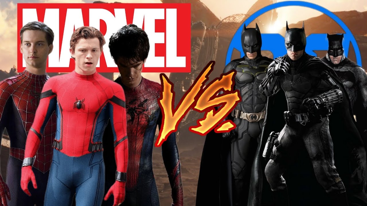 Spider Man Trio🕷️ vs Batman Trio🔥💪 || Who is stronger? - YouTube