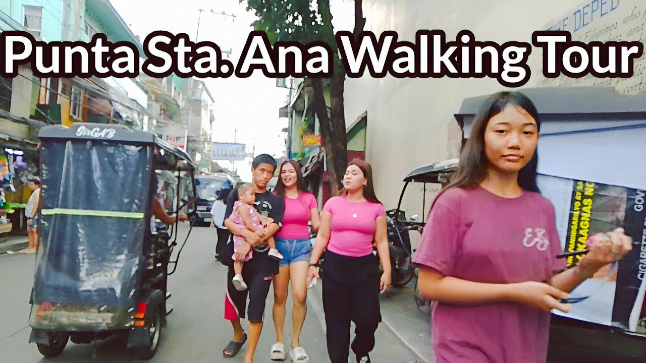 Nice Walking Tour in Punta Sta. Ana Manila | Philippines - YouTube