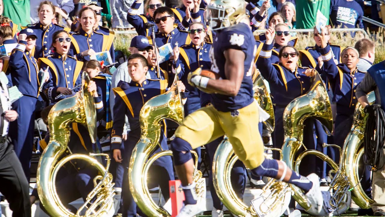 ND v Navy 2015 Game - YouTube