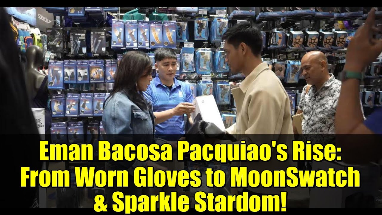 Eman Bacosa Pacquiao's Rise: From Worn Gloves to MoonSwatch & Sparkle ...