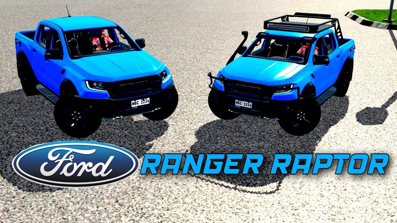 MOD BUSSID DETAILED - 2019 Ford Ranger Raptor + Offroad Version - YouTube